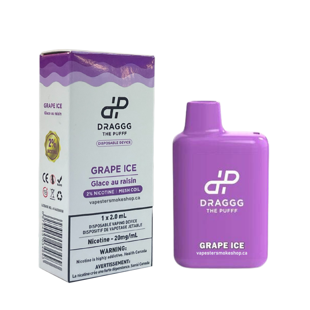 Draggg 800 Puffs Disposable Vape – Vapester Smoke Shop – Vancouver