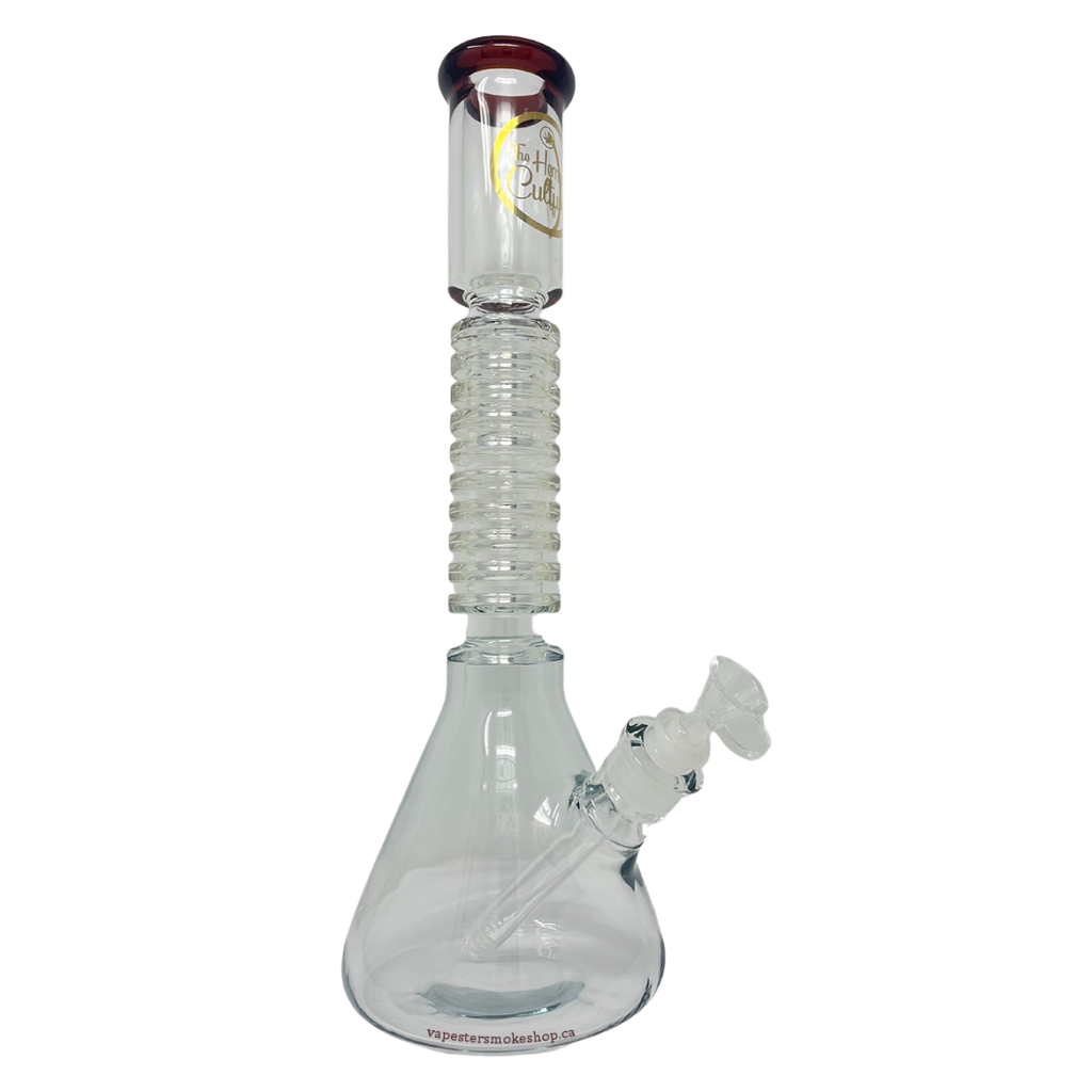 THC Radiator Clear Beaker Glass Bong – 16 Inch – Vapester Smoke Shop ...