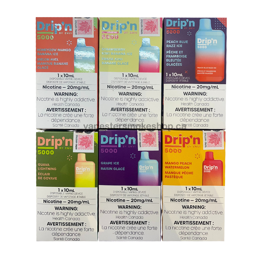 Drip'n 5000 Puffs By Envi Disposable Vape