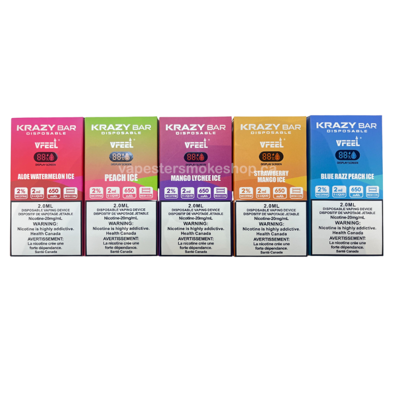 Krazy Bar 6000 Puffs Disposable Vape