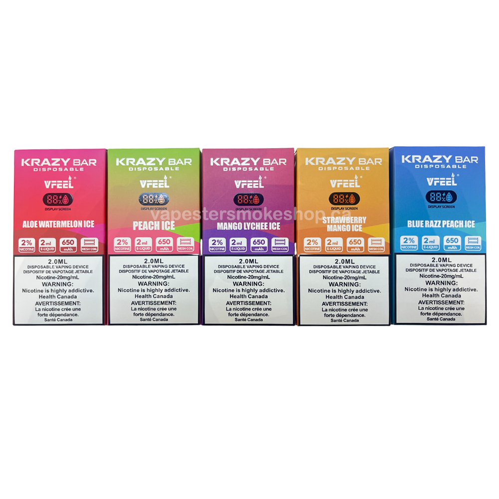 Krazy Bar 6000 Puffs Disposable Vape