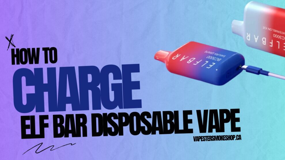 How to Charge Elf Bar Disposable Vape – Vapester Smoke Shop – Vancouver