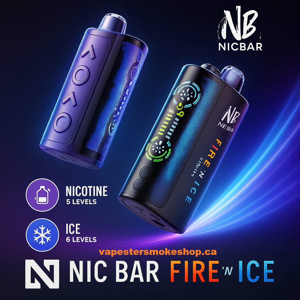 NIC BAR Fire N Ice 60K Disposable Vape – Vapester Smoke Shop – Vancouver